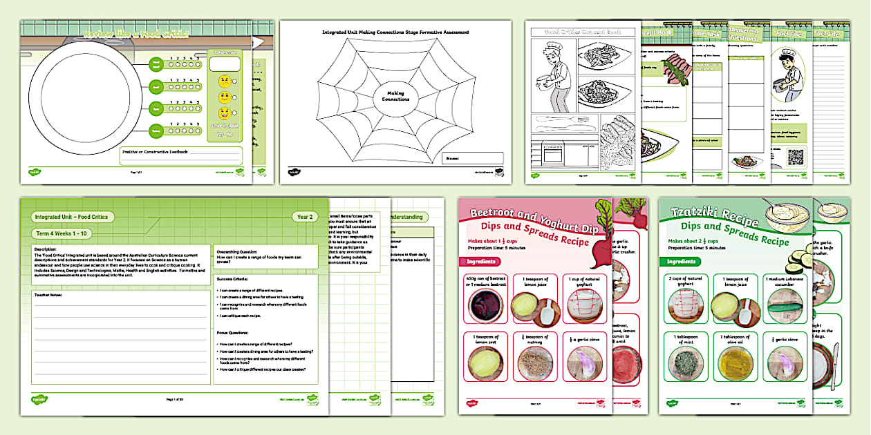 STEM IU Yr 2 Food Critics Wk 5-6 (teacher made) - Twinkl
