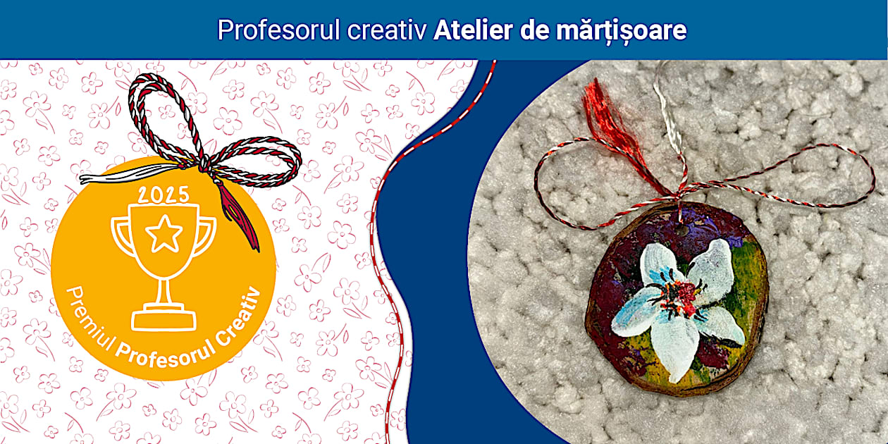 FREE! - Mărțișorul din lemn – Atelier de mărțișoare 2025