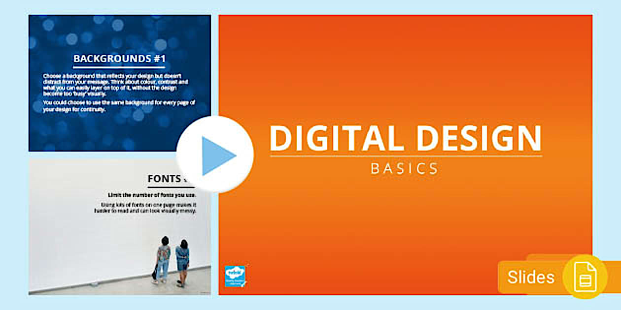 Digital Design Basics (Year 7-8) - Twinkl
