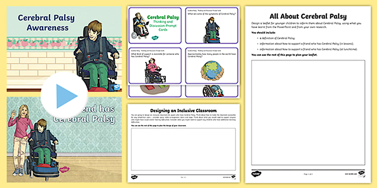 Cerebral Palsy Awareness Resource Pack (teacher made)