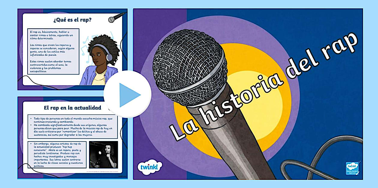Presentación: La historia del rap (professor feito)
