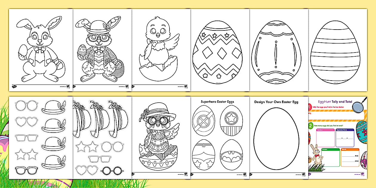 Easter Scavenger Hunt Pack | Twinkl USA Resources - Twinkl
