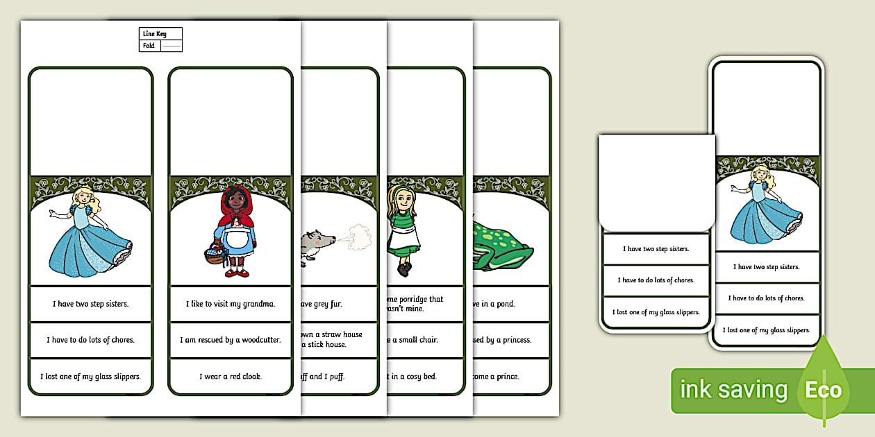 Who Am I? Traditional Tales Character Guessing Game - Twinkl