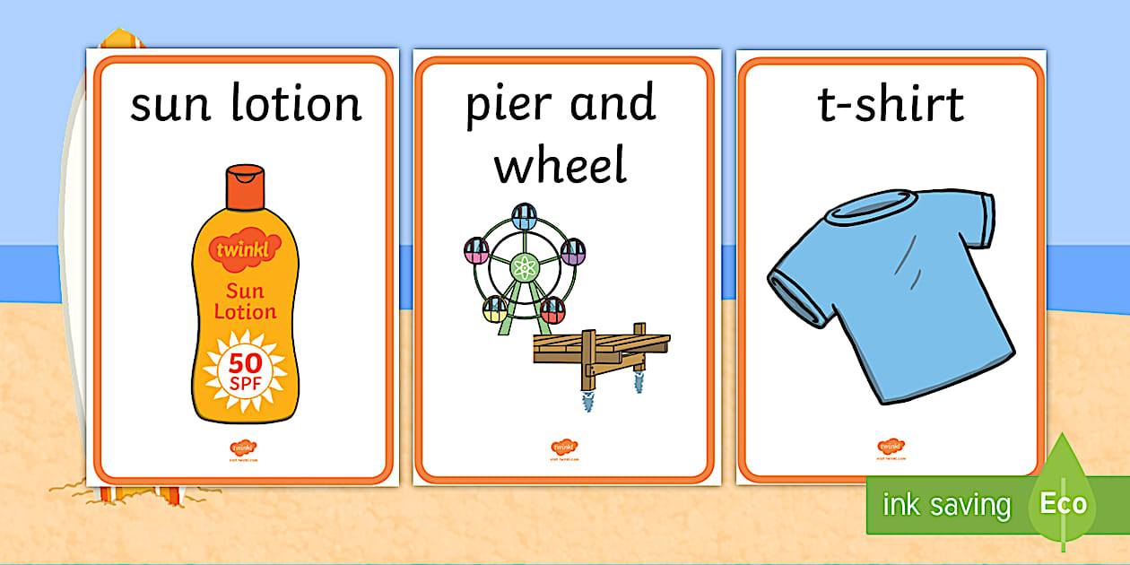 Seaside Poster | Twinkl Learning Resources (teacher made)