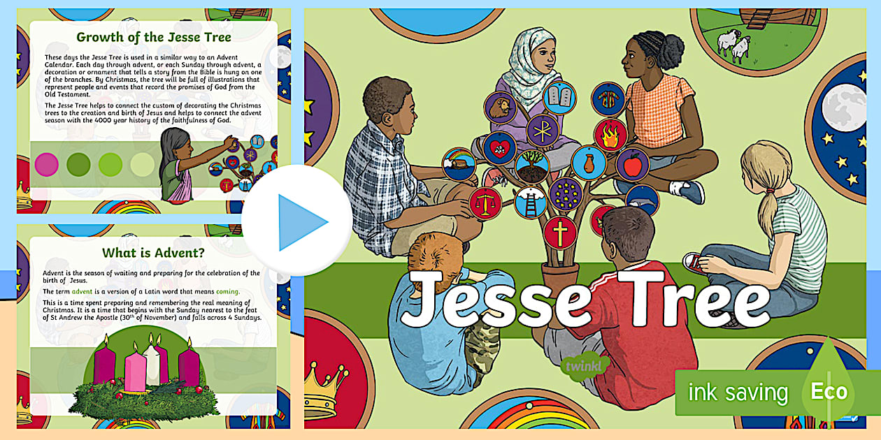 Jesse Tree Information PowerPoint (teacher made) - Twinkl