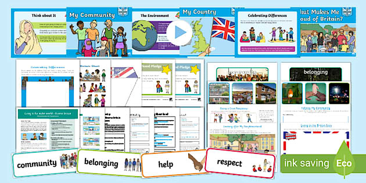 PSHE: KS1 Diverse Britain - Unit Pack (teacher made)