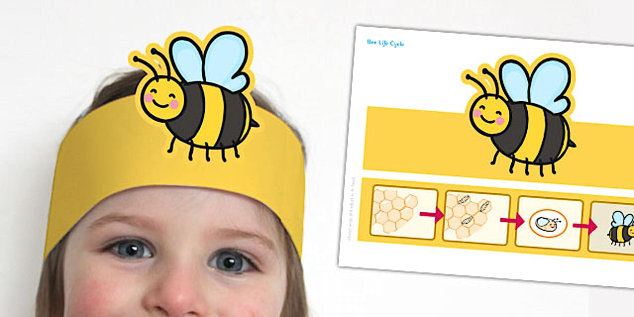 Fascia delle api | Lavoretti Api Scuola Infanzia - Twinkl