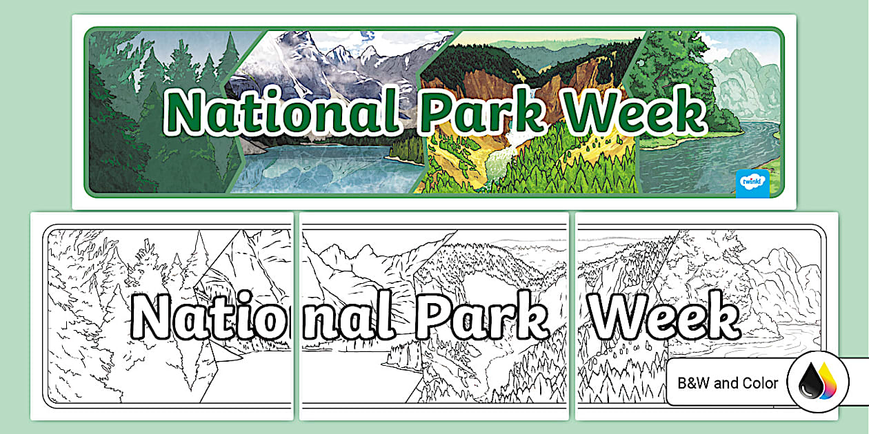 Printable U.S. National Parks Banner | Twinkl USA - Twinkl