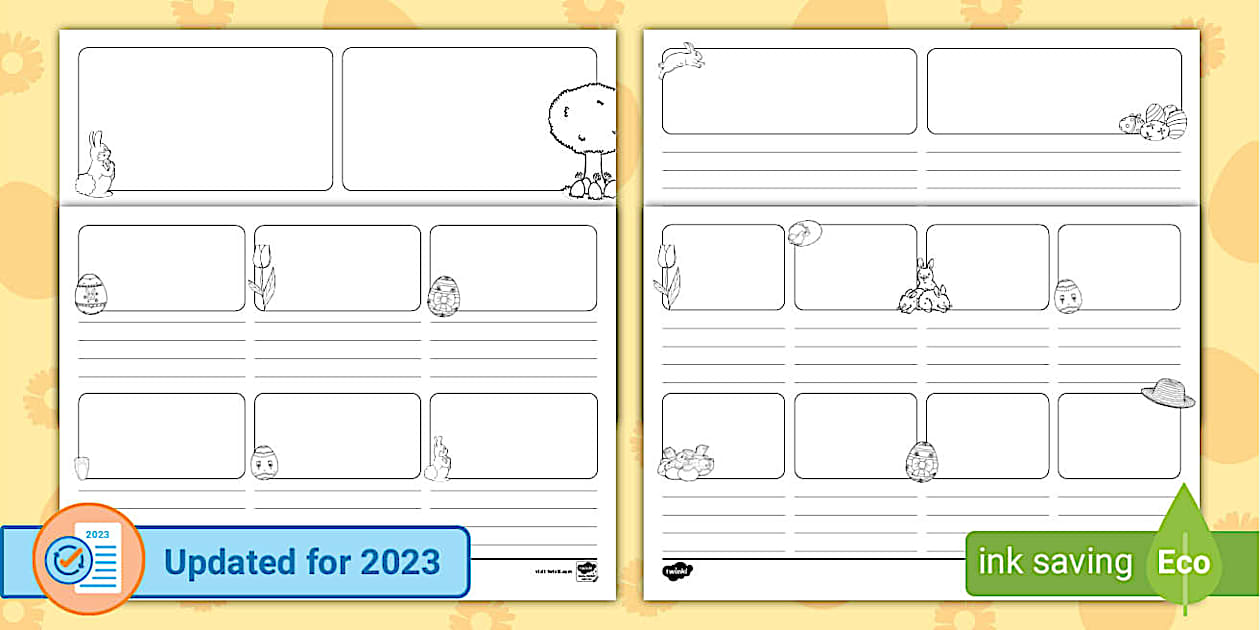 Editable My Easter Holiday Story Activity (teacher made)