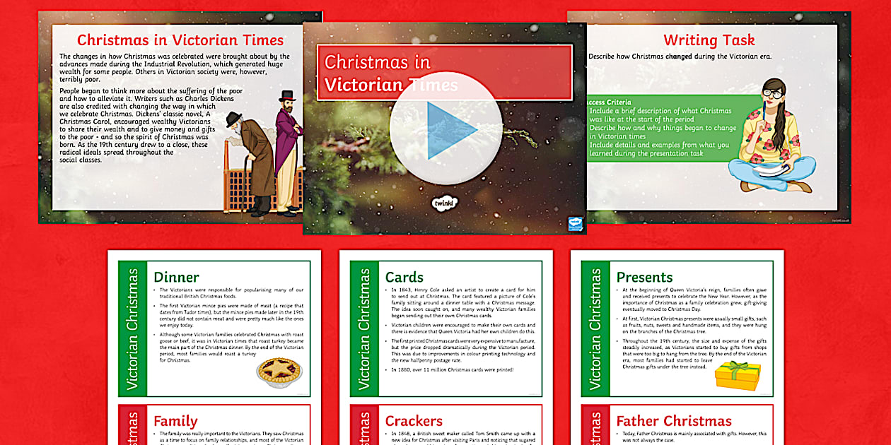 Victorian Christmas Resource Pack (teacher made) - Twinkl