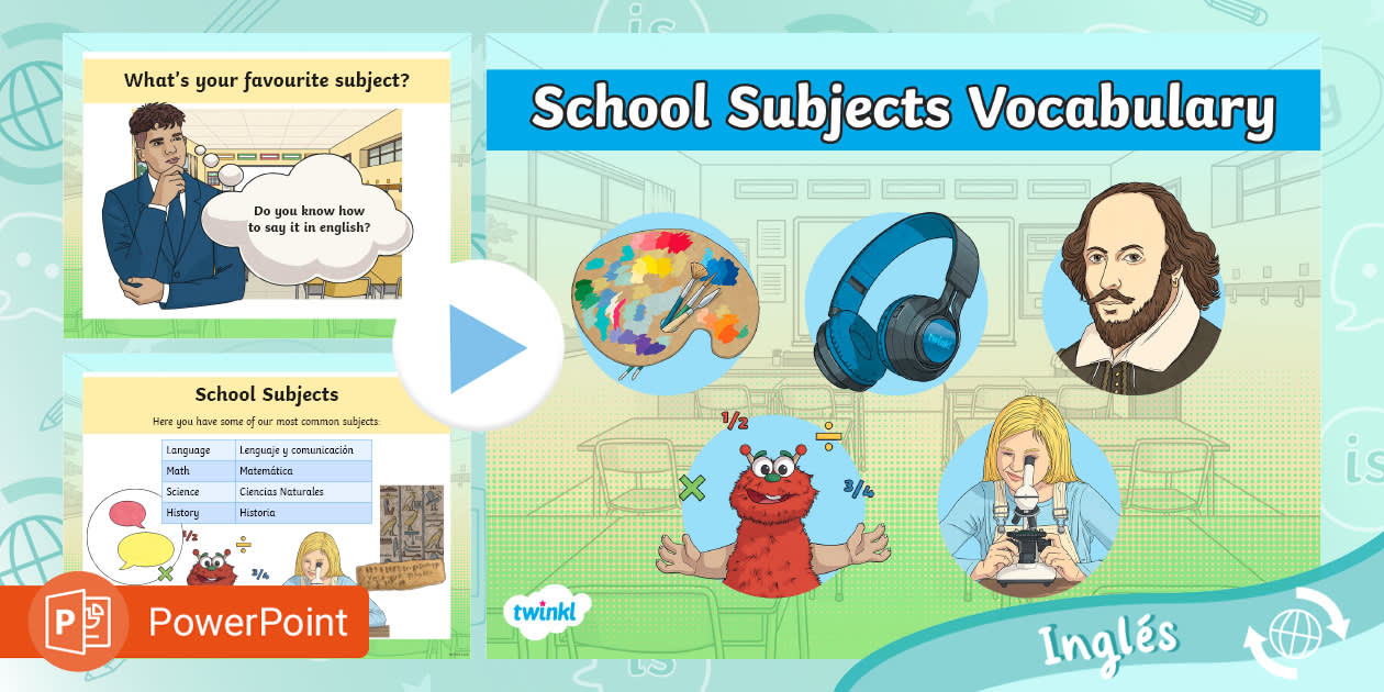 5° Básico | Inglés | School Subjects | Preference | Likes