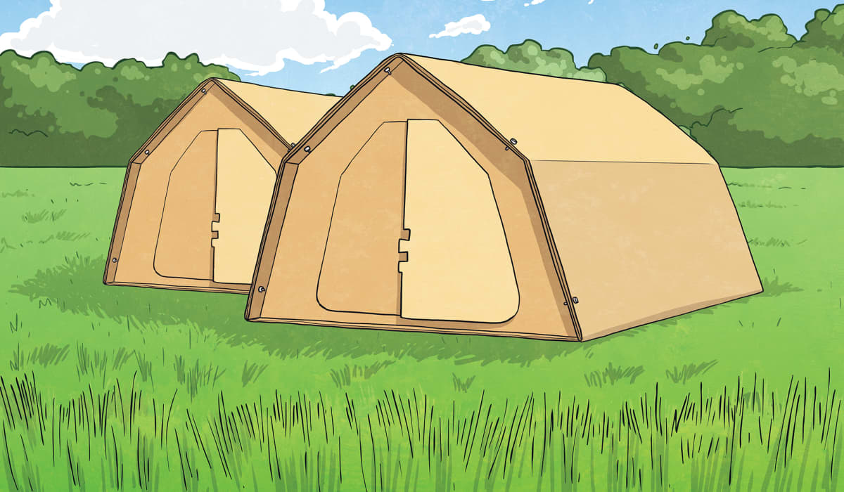 Cardboard Tents - Twinkl NewsRoom - Twinkl