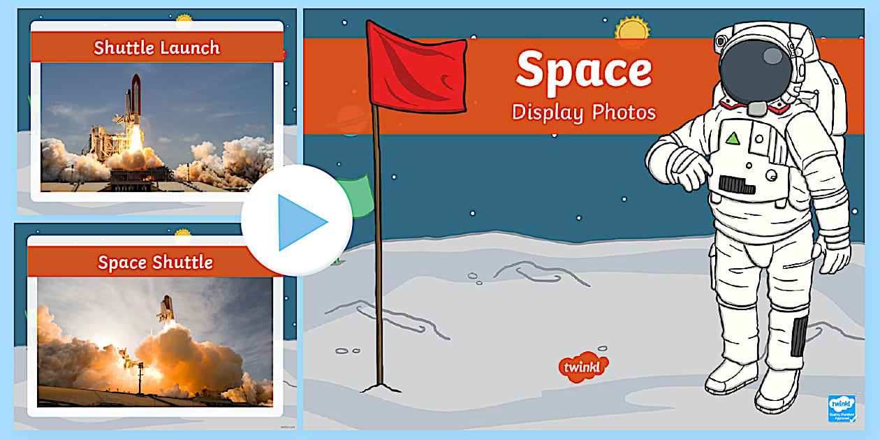 Space PowerPoint Display Photos - Twinkl Primary Resources