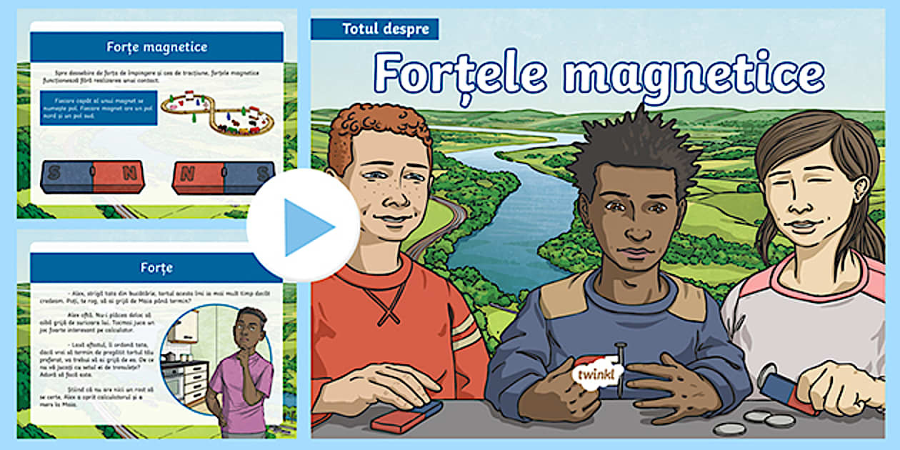 Totul despre forțele magnetice - Prezentare PowerPoint