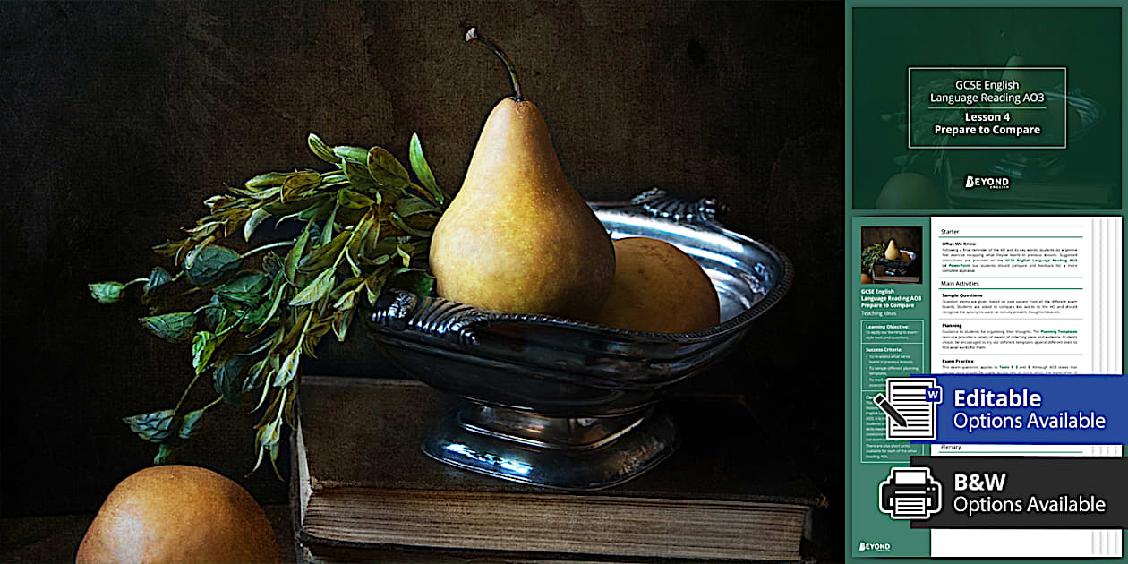 GCSE English Language Reading AO3 L4 | Beyond English