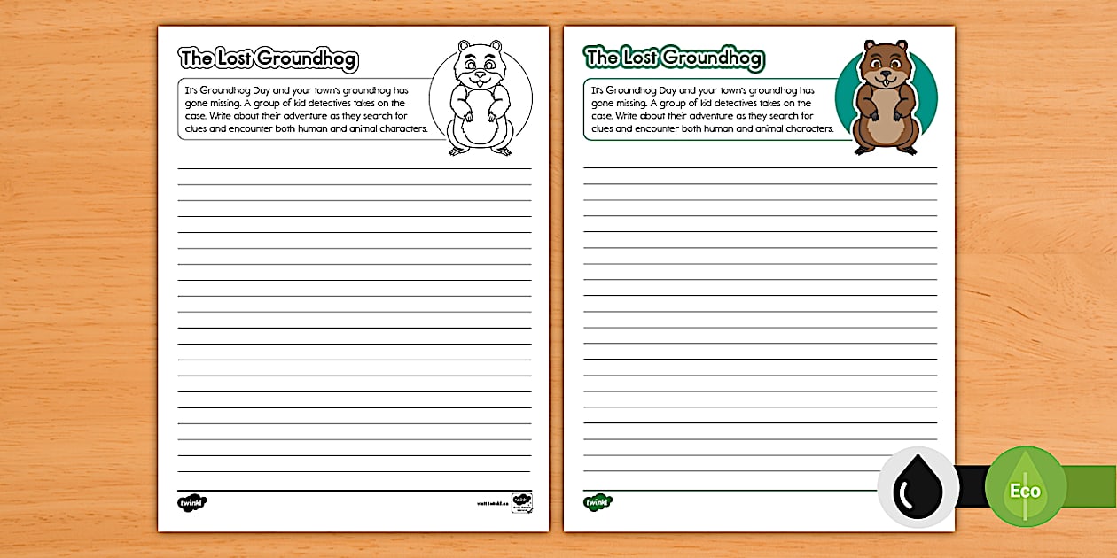 Groundhog Day Story Starter - Twinkl