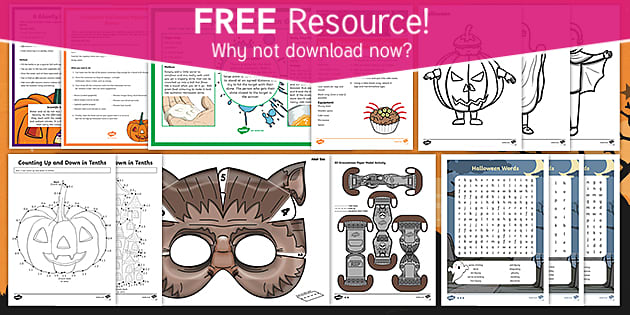 FREE! - Halloween Activity Pack (teacher made)