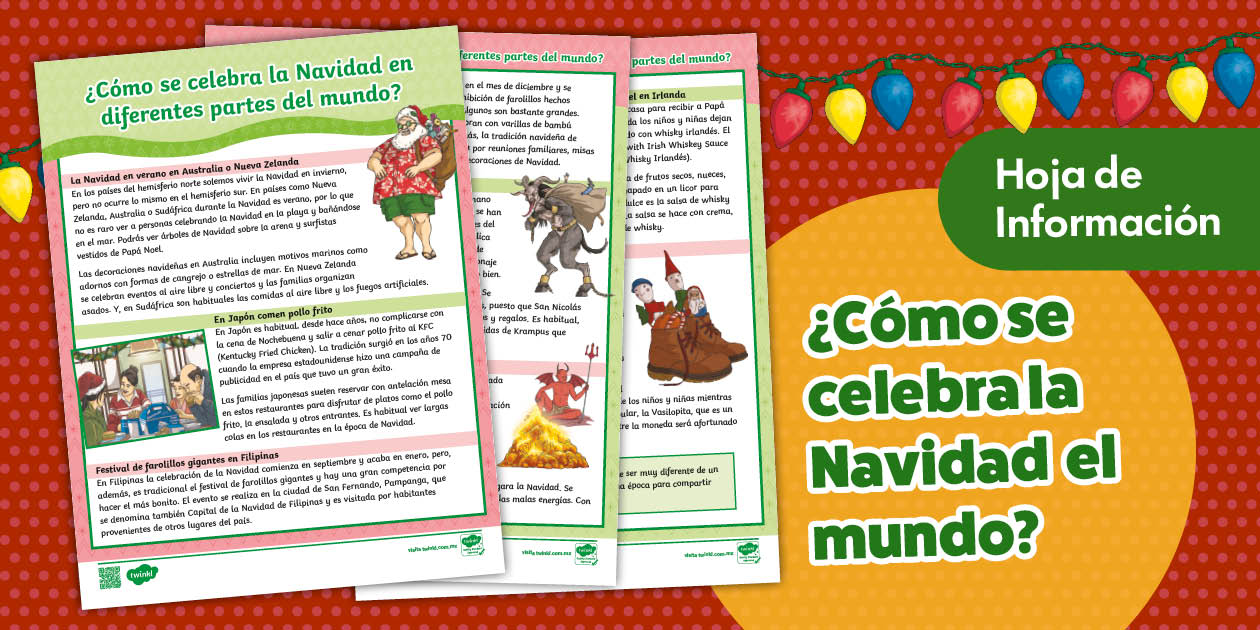 Celebración de Navidad en el mundo
