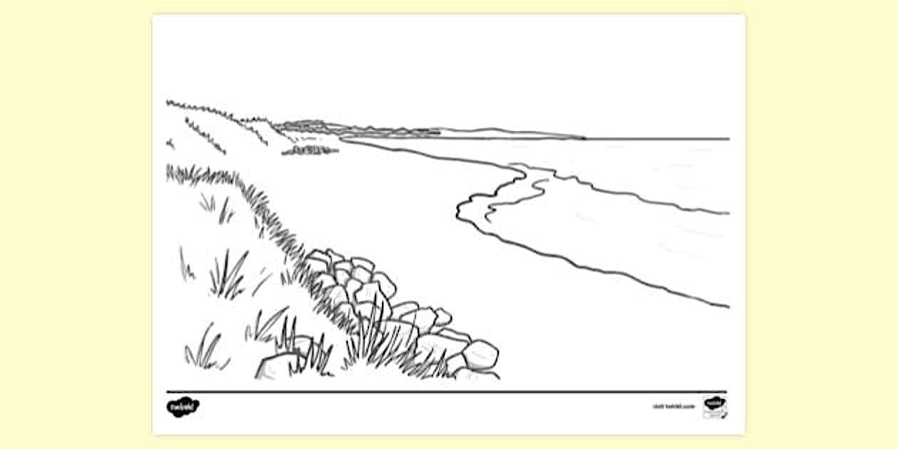 Outside Colouring Sheet | Colouring Sheet (teacher made)