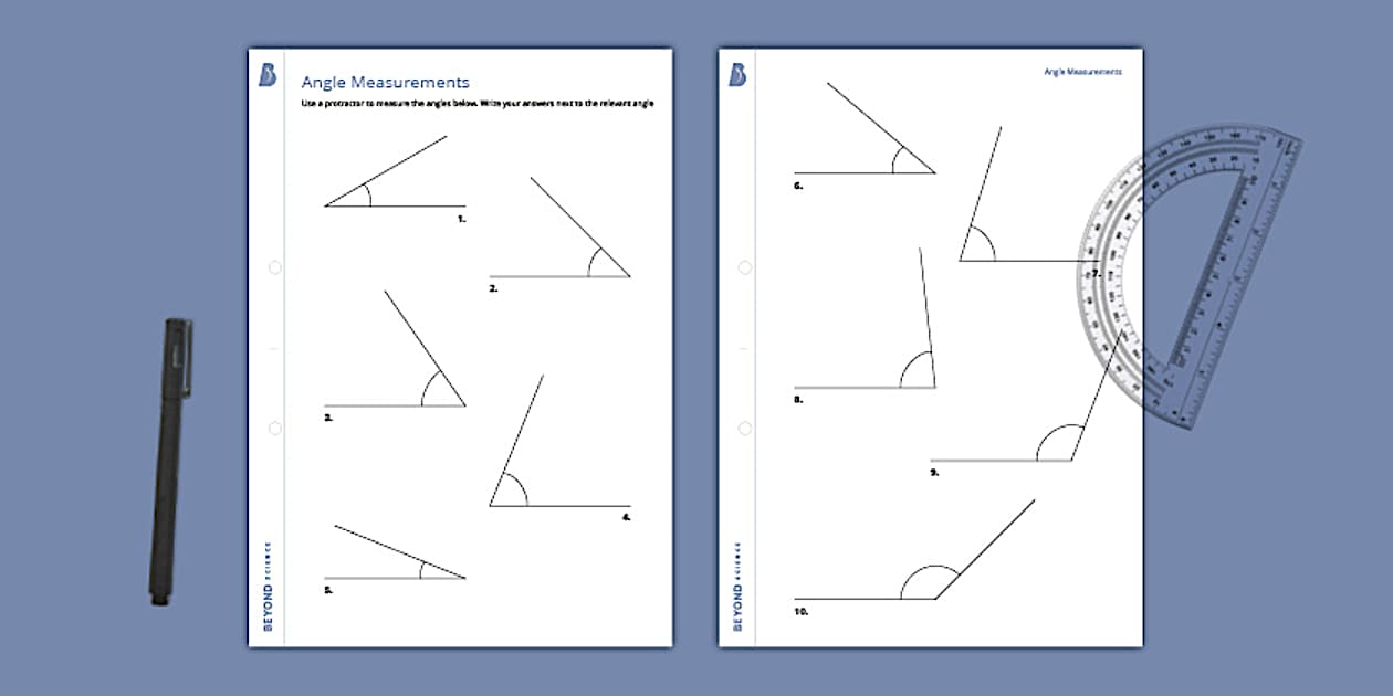 Angle Measurements KS3 Beyond Science (creat de profesori)