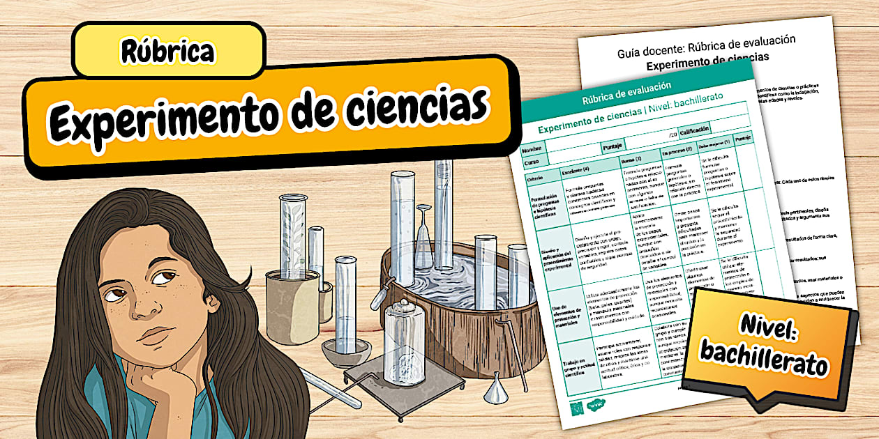 Rúbrica de Evaluación de Ciencias - Twinkl Colombia