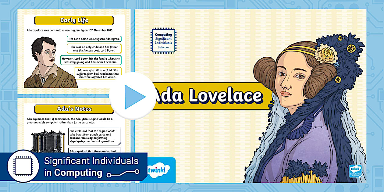 Ada Lovelace Day Assembly | Twinkl Resources (teacher made)