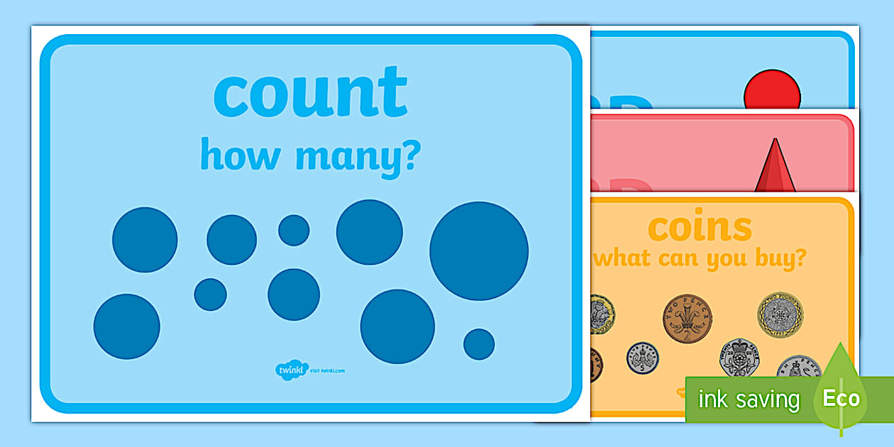 👉 Maths Area Display Words (Teacher-Made) - Twinkl