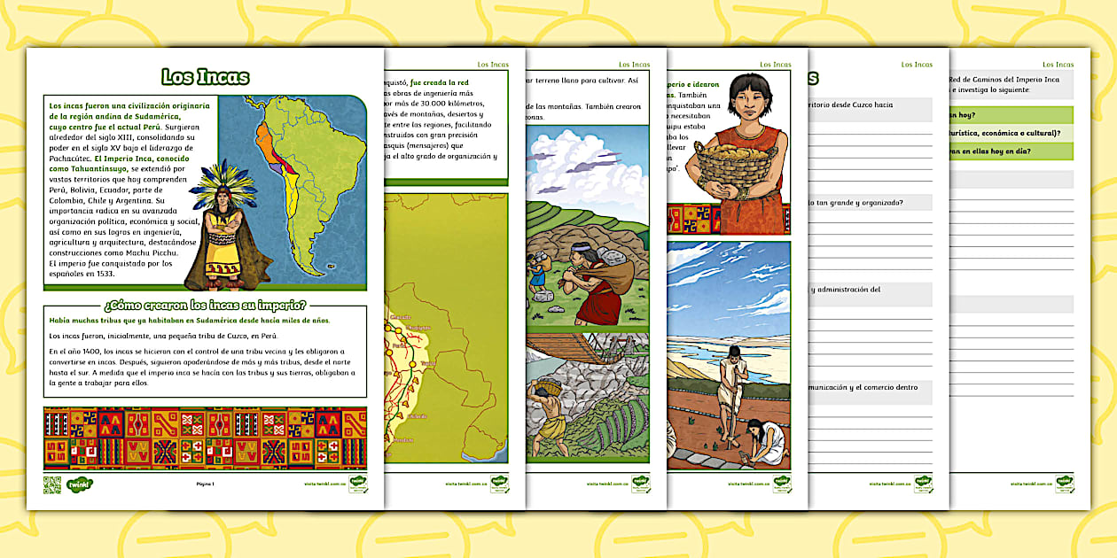 Guía de Trabajo: Los Incas