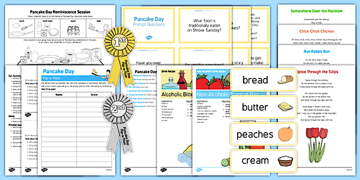 Adult Education Pancake Day Resource Pack - Twinkl