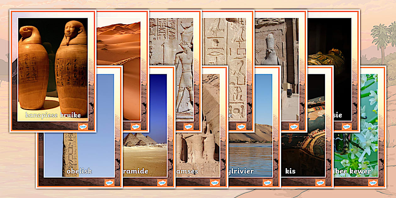 Antieke Egipte Vertoon Foto's (Teacher-Made) - Twinkl