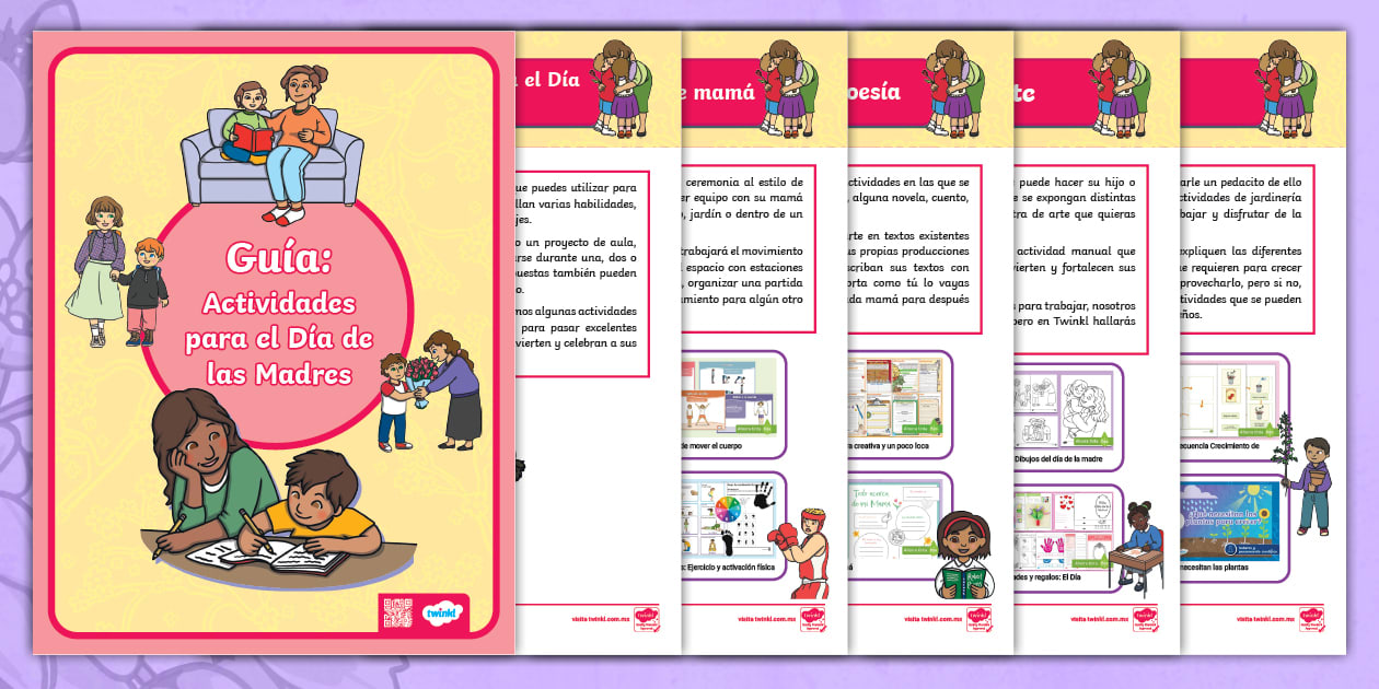 día de la madre - guía de actividades (teacher made)