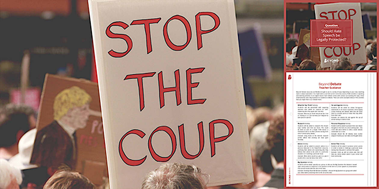 Protecting Hate Speech Debate | Form Time Ideas | Beyond