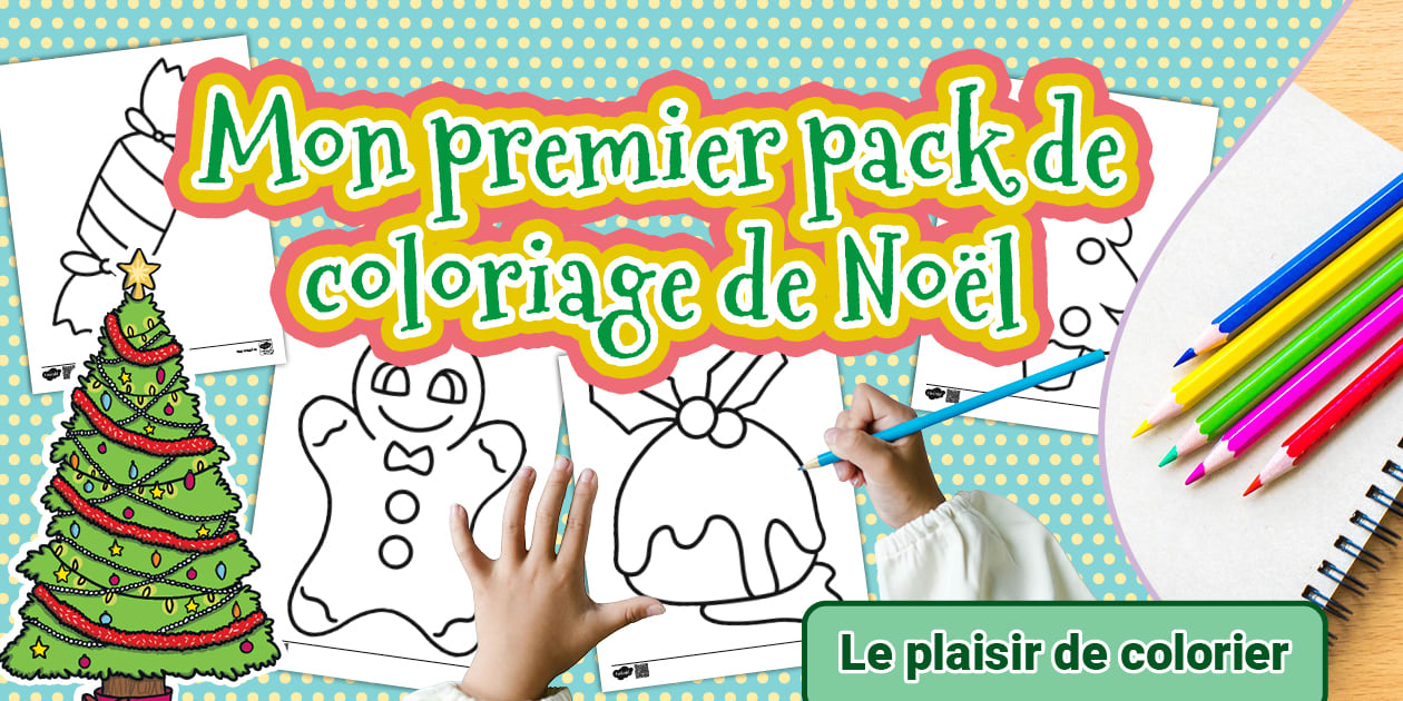 Mon premier pack de coloriage de Noël