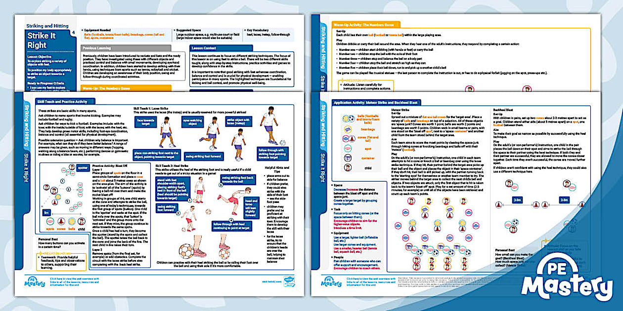 PE Mastery: Striking and Hitting L4 - Strike It Right