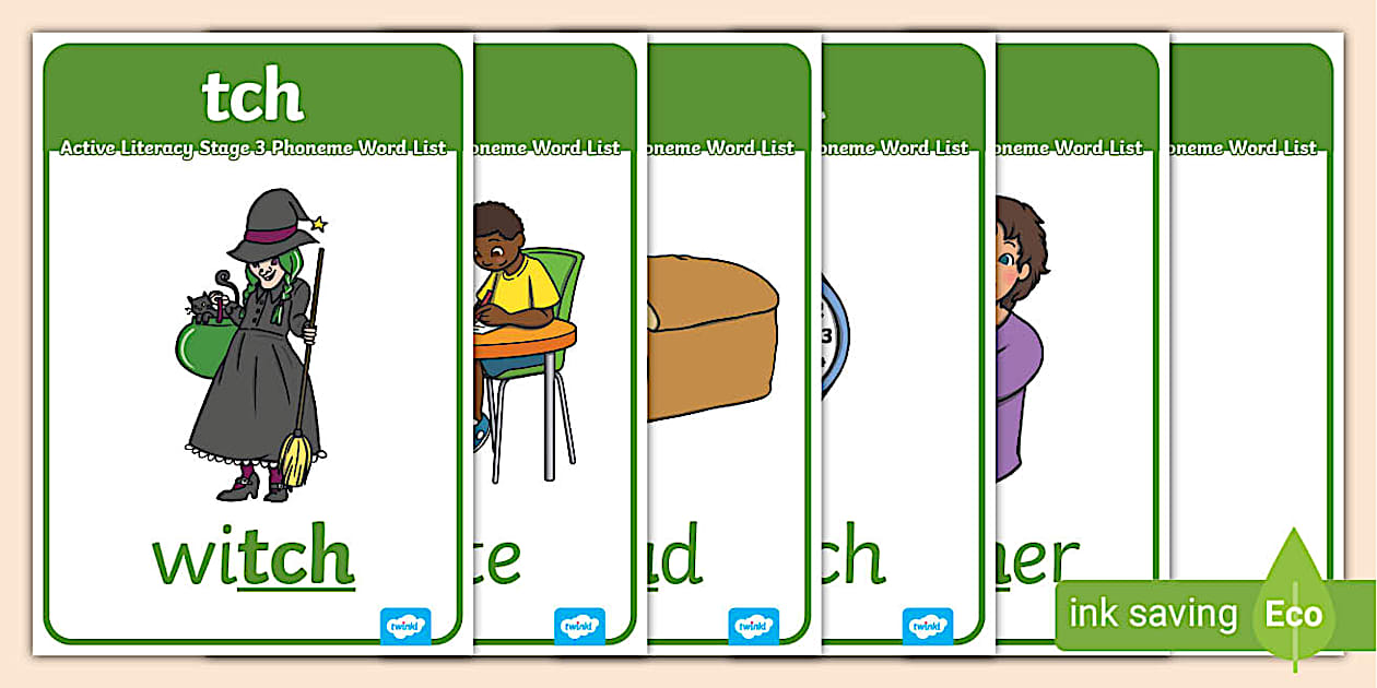 Active Literacy Phonics Programme Stage 3 Display Posters - 3