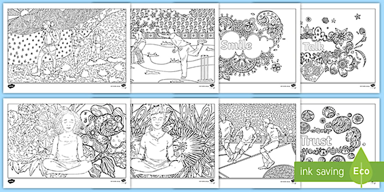 Are You Okay Day | Colouring Pages | Year 5-6 (teacher made)