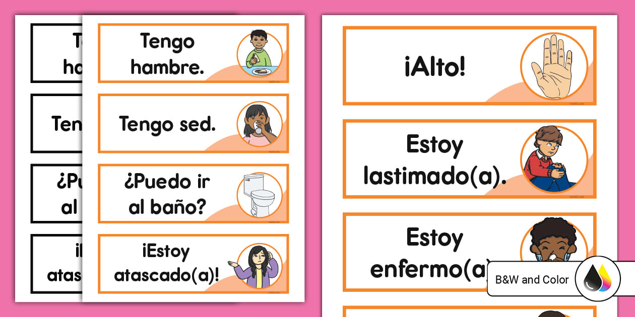 Beginning Spanish: Common Phrases in Spanish (Teacher-Made)