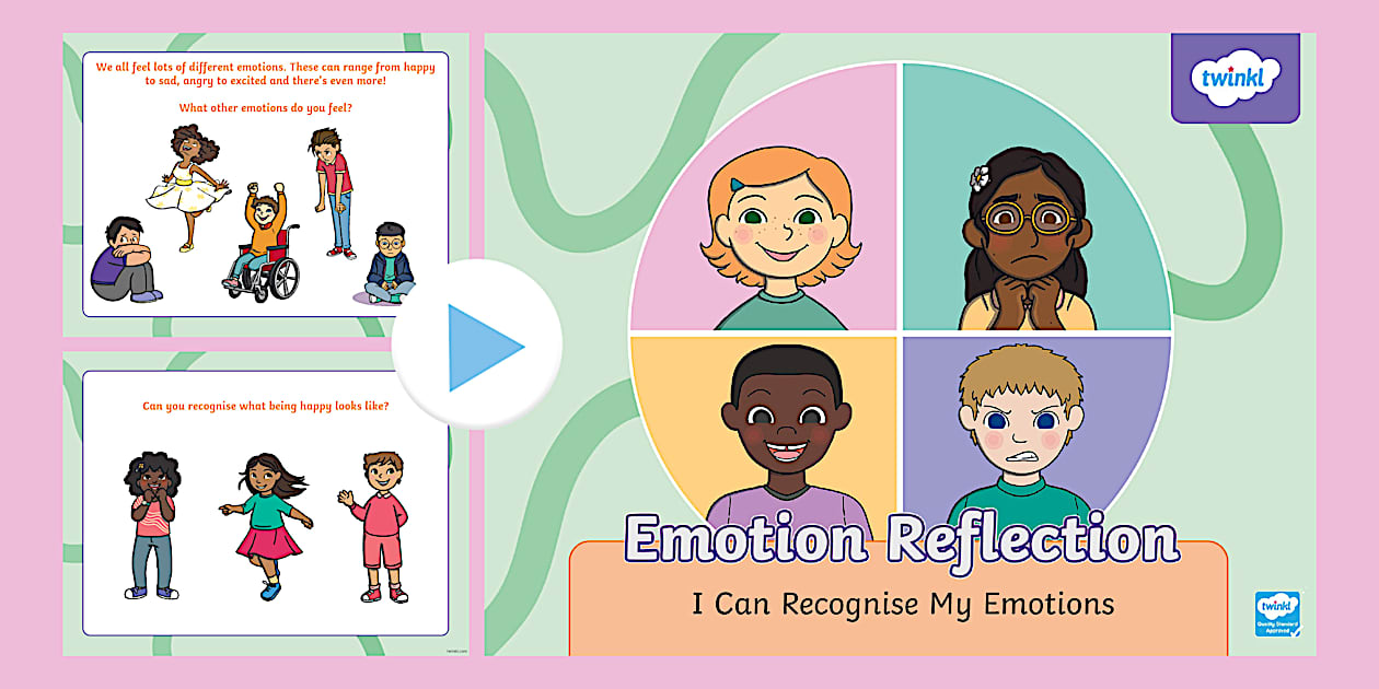 Emotion Reflection - I Can Recognise my Feelings - Twinkl