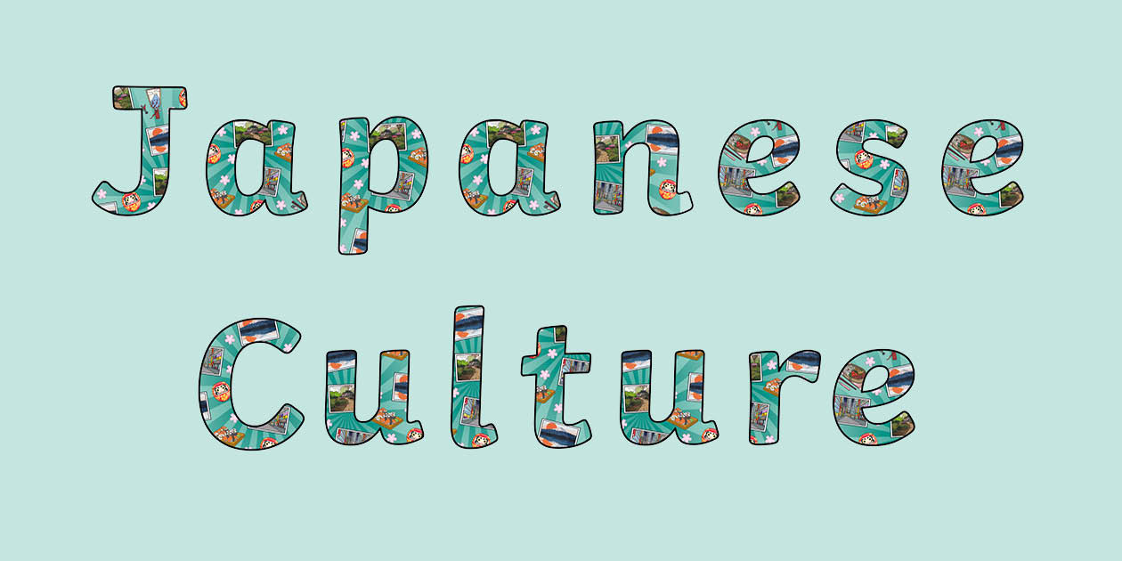 Japanese Culture Display Lettering - Twinkl