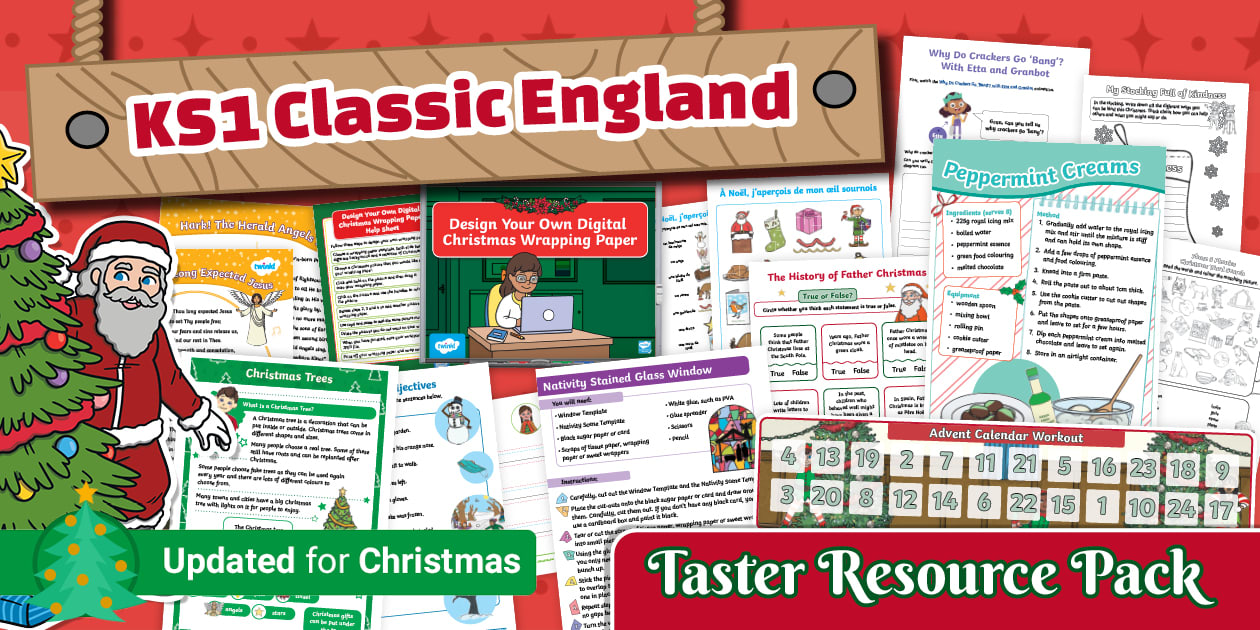 KS1 Classic England Taster Pack | Twinkl