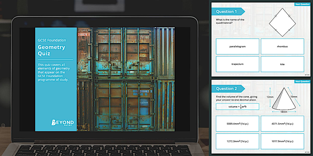 👉 Ultimate GCSE Foundation Geometry Quiz (teacher made)