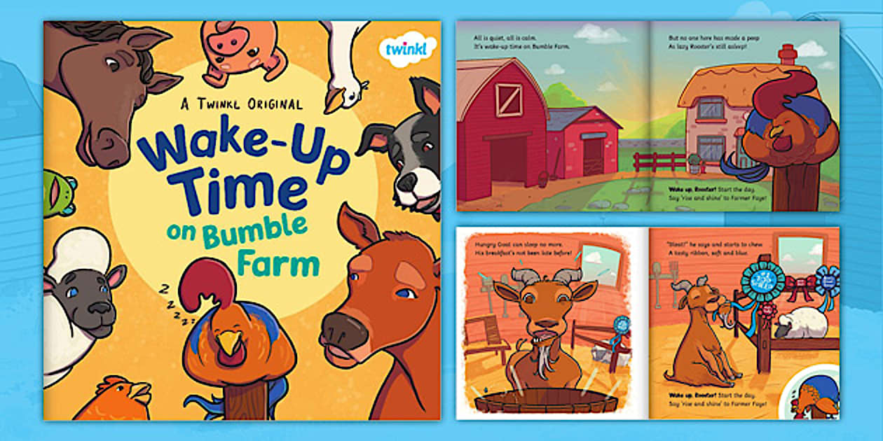 Wake-Up Time on Bumble Farm | Storybook Linked to Sound EYFS