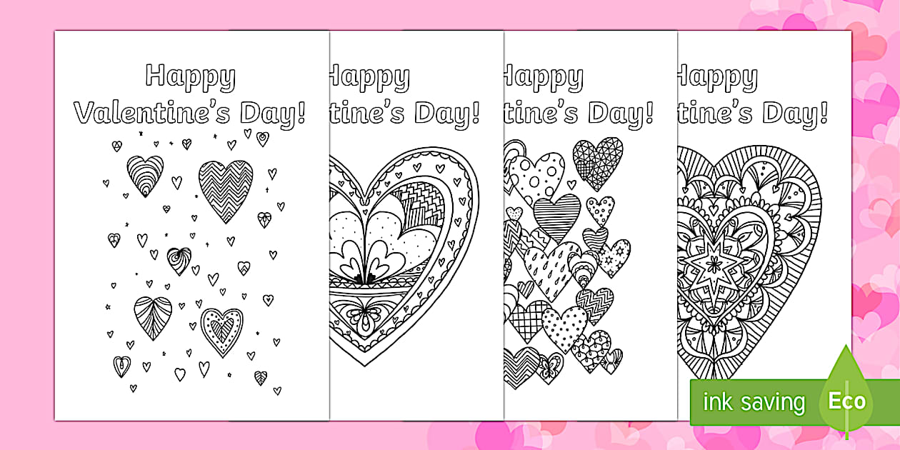 Valentine's Day Mindfulness Heart Cards (Teacher-Made)