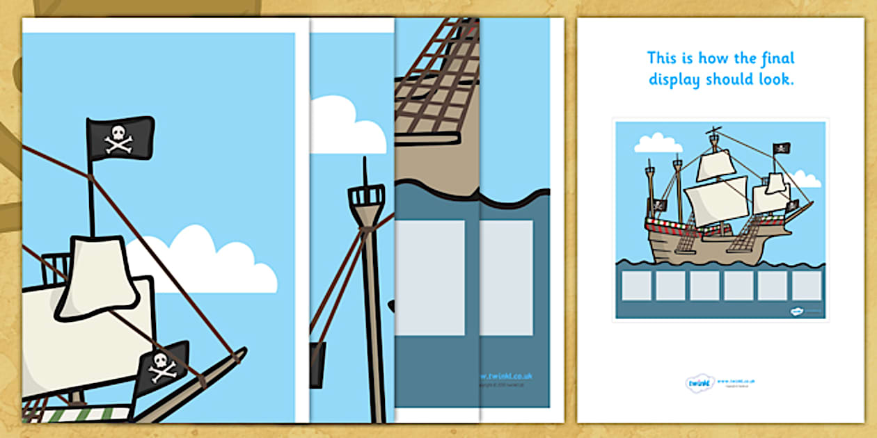 Pirate-Themed Visual Timetable | Parent Home Display Idea