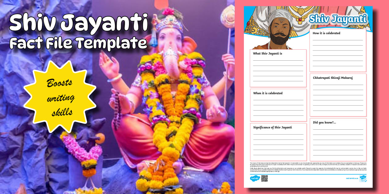 Shiv Jayanti Fact File Template