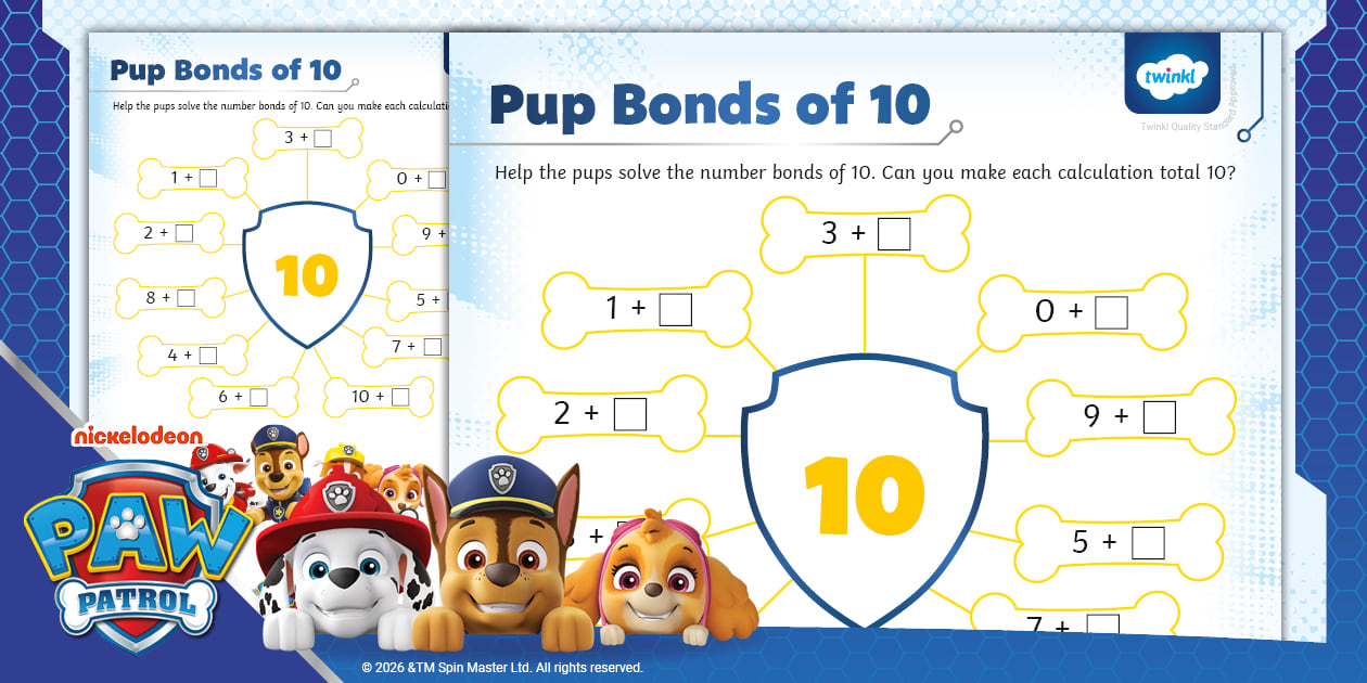 👉 PAW Patrol: Pup Bonds of 10 Activity