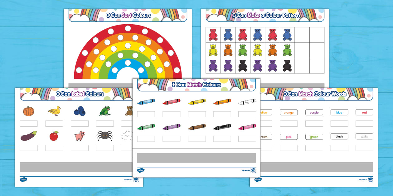 Colours Adapted Work Activities