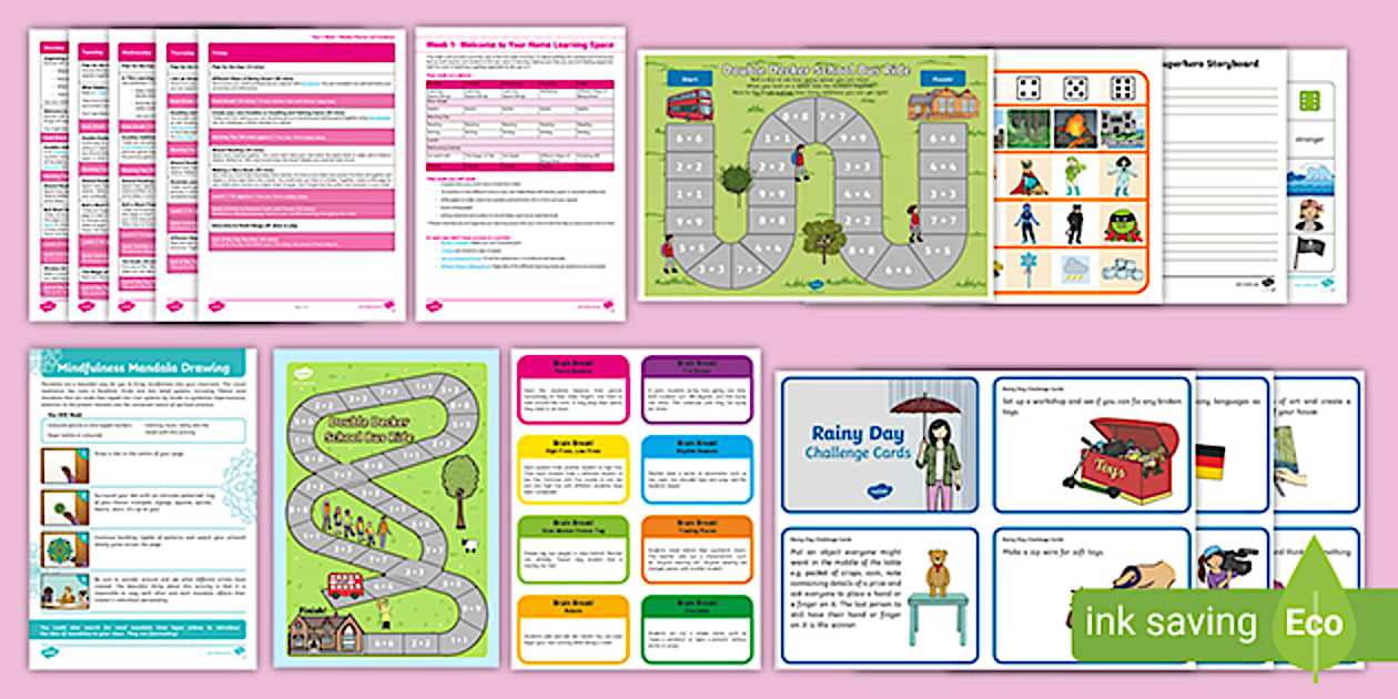 Year 2 Term 2 Week 1 School Closure Home Learning Pack