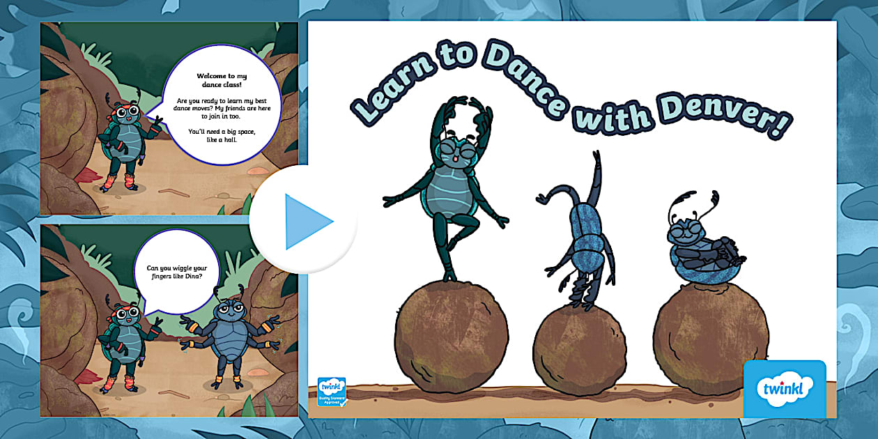 Learn to Dance with Denver! Role-Play Movement PowerPoint