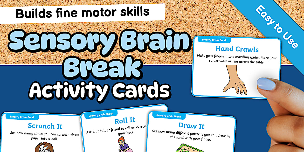 Sensory Brain Break Cards